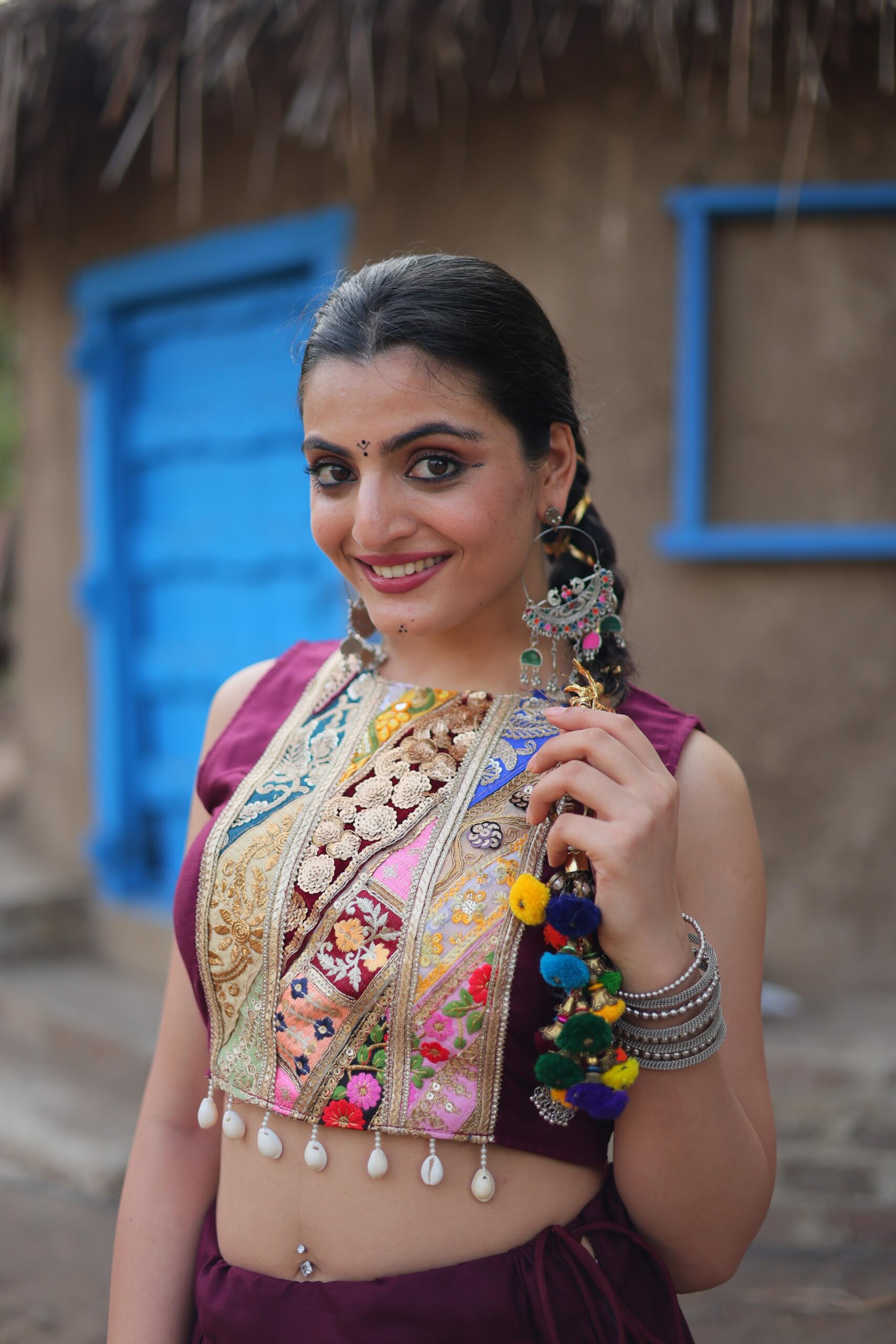 New Designer Navratri Chaniya Choli With Koti And Big Flair - Ethnic Suits