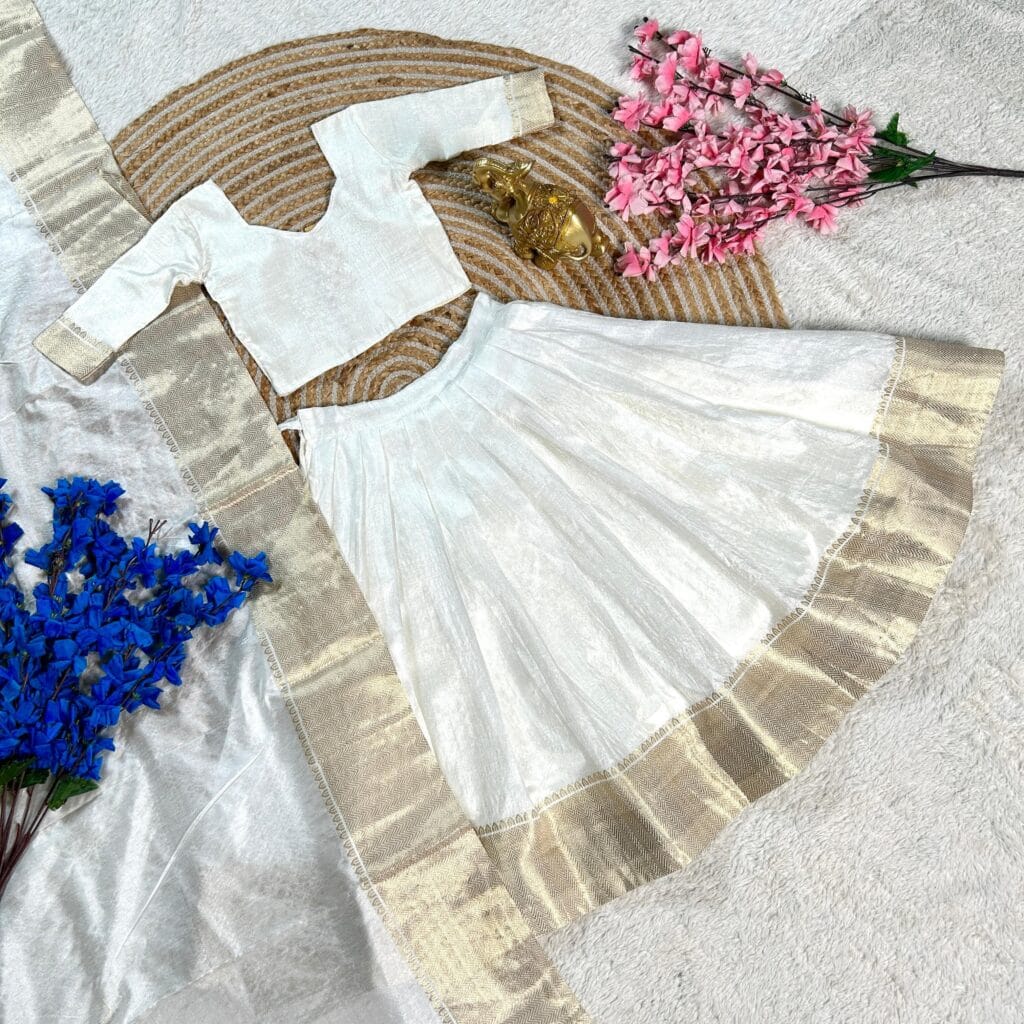 Dola Silk Kids Lehenga Choli For Small Girls